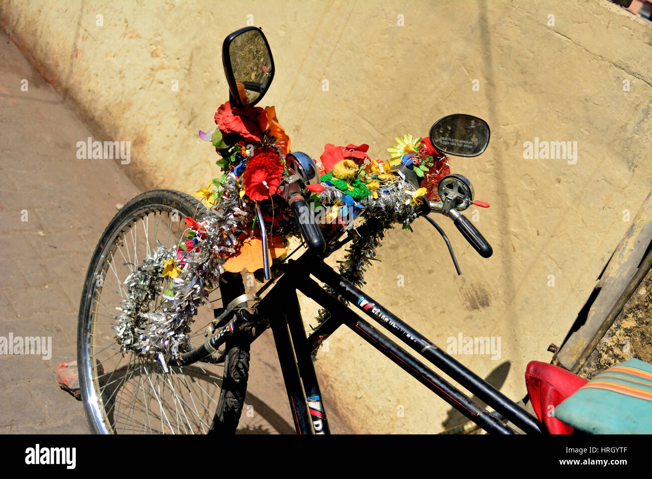 Indian cycle hi-res stock photography and images - Alamy