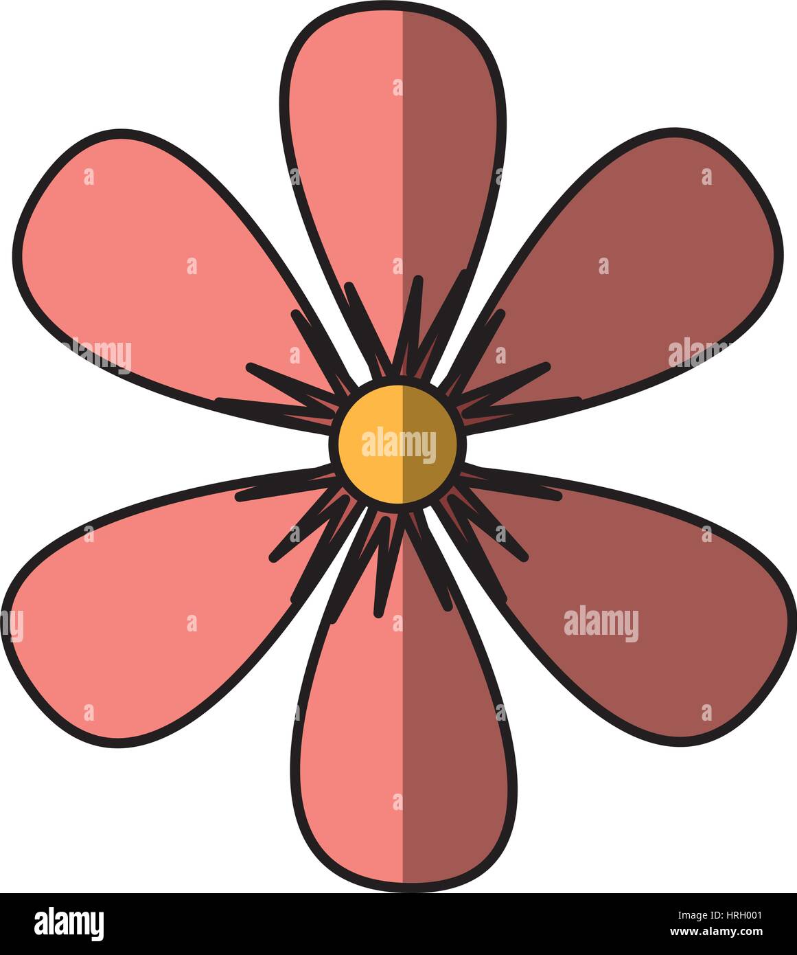 cute flower spa emblem Stock Vector Image & Art - Alamy