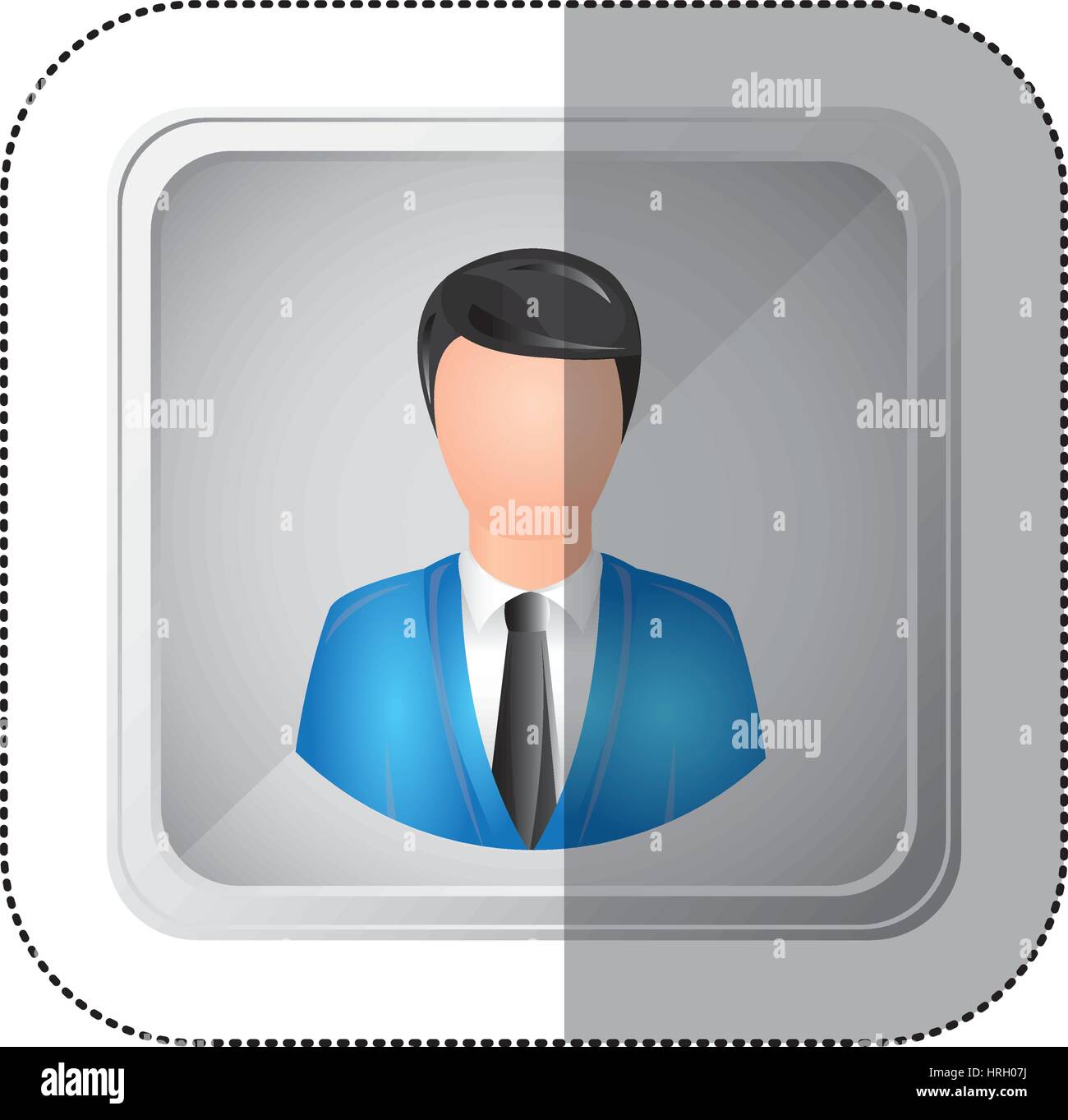 Silver skin man Stock Vector Images - Alamy