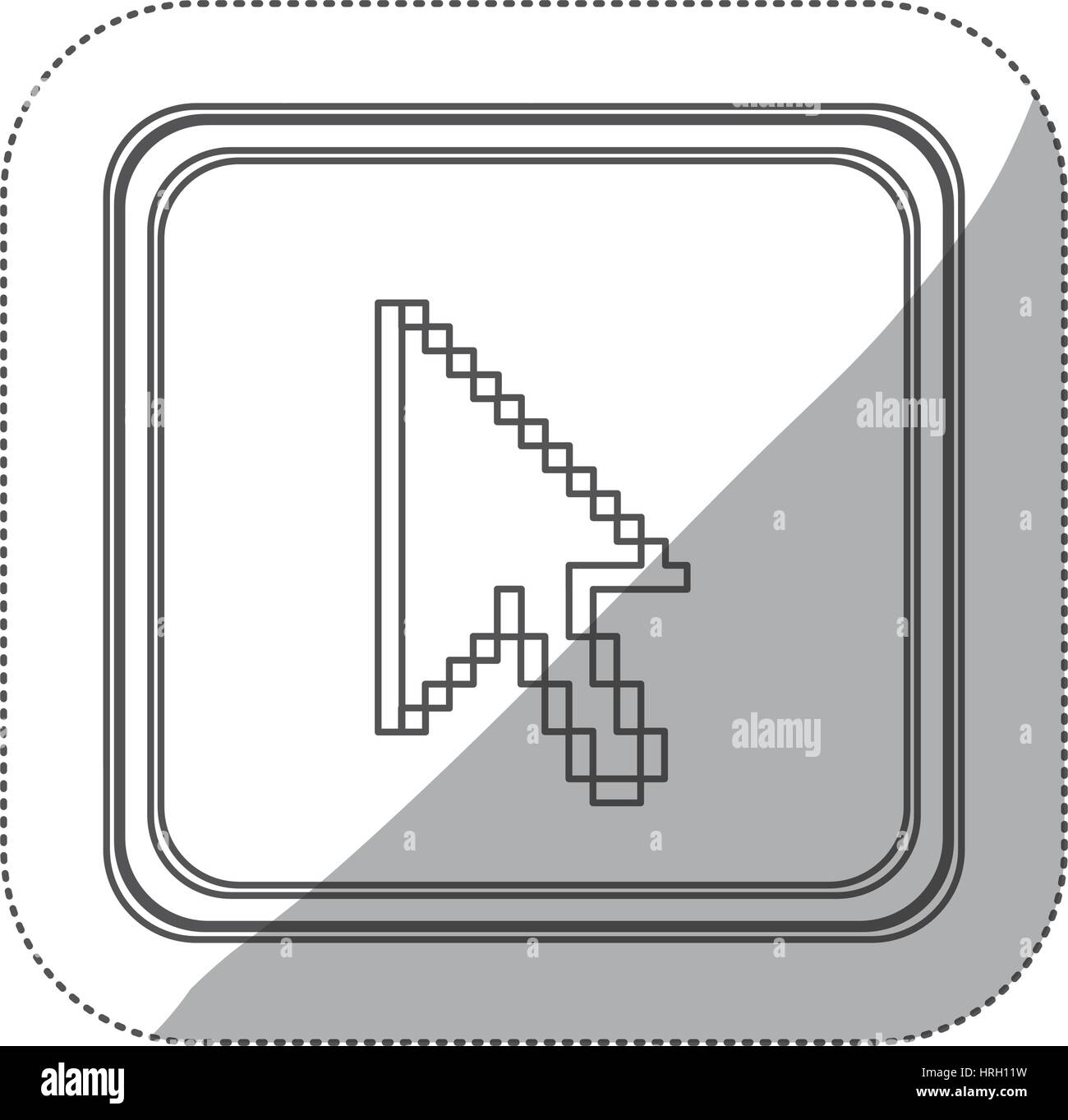 Pushing silhouette set Stock Vector Images - Alamy