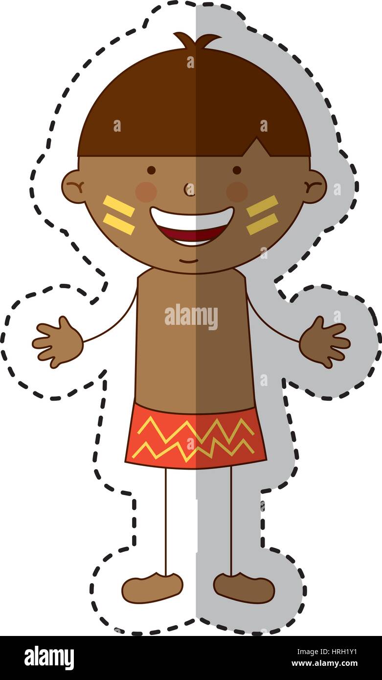 indian cute boy character Stock Vector Image & Art - Alamy