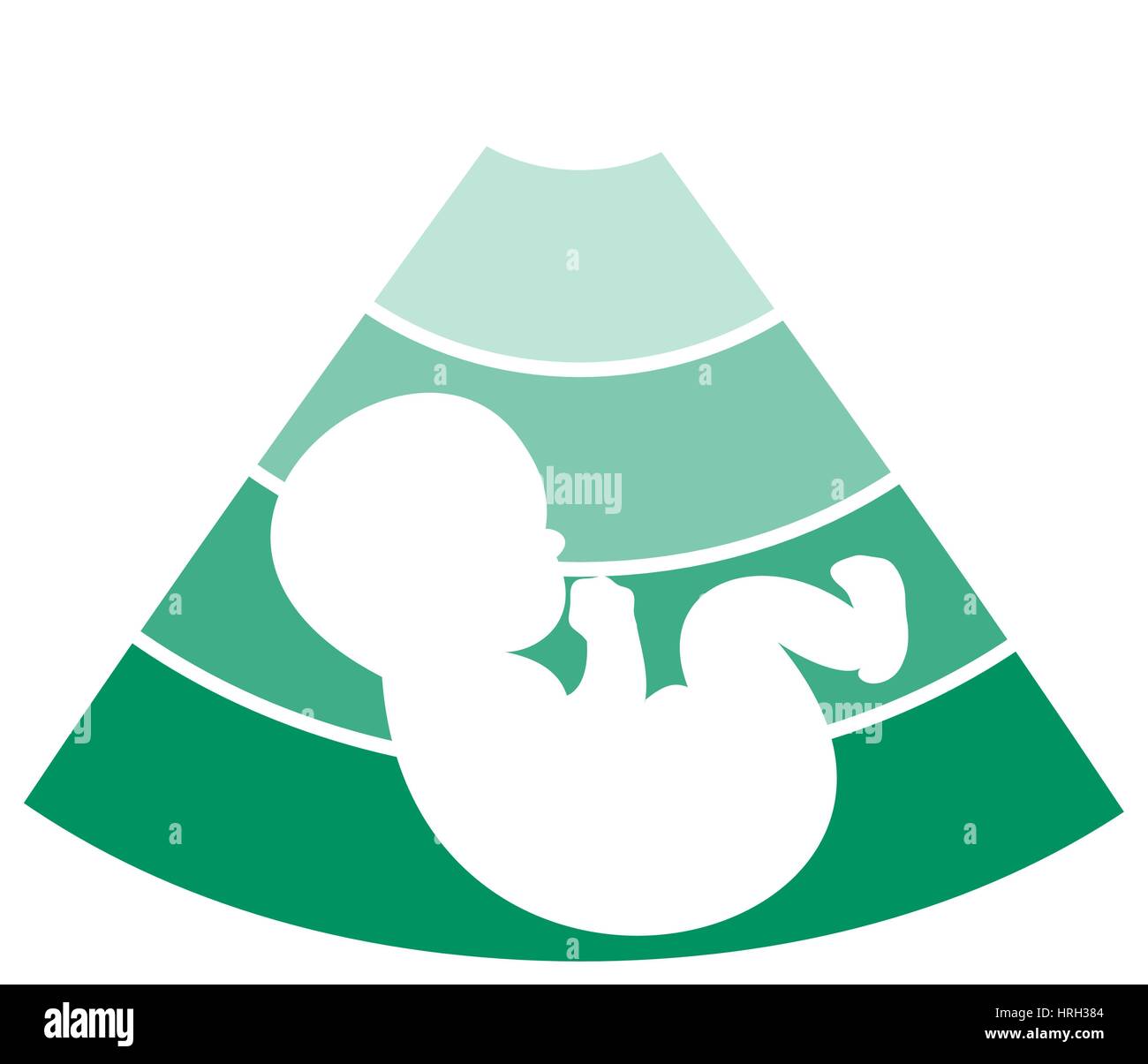 Medical background with fetus symbol Stock Vector Image & Art - Alamy
