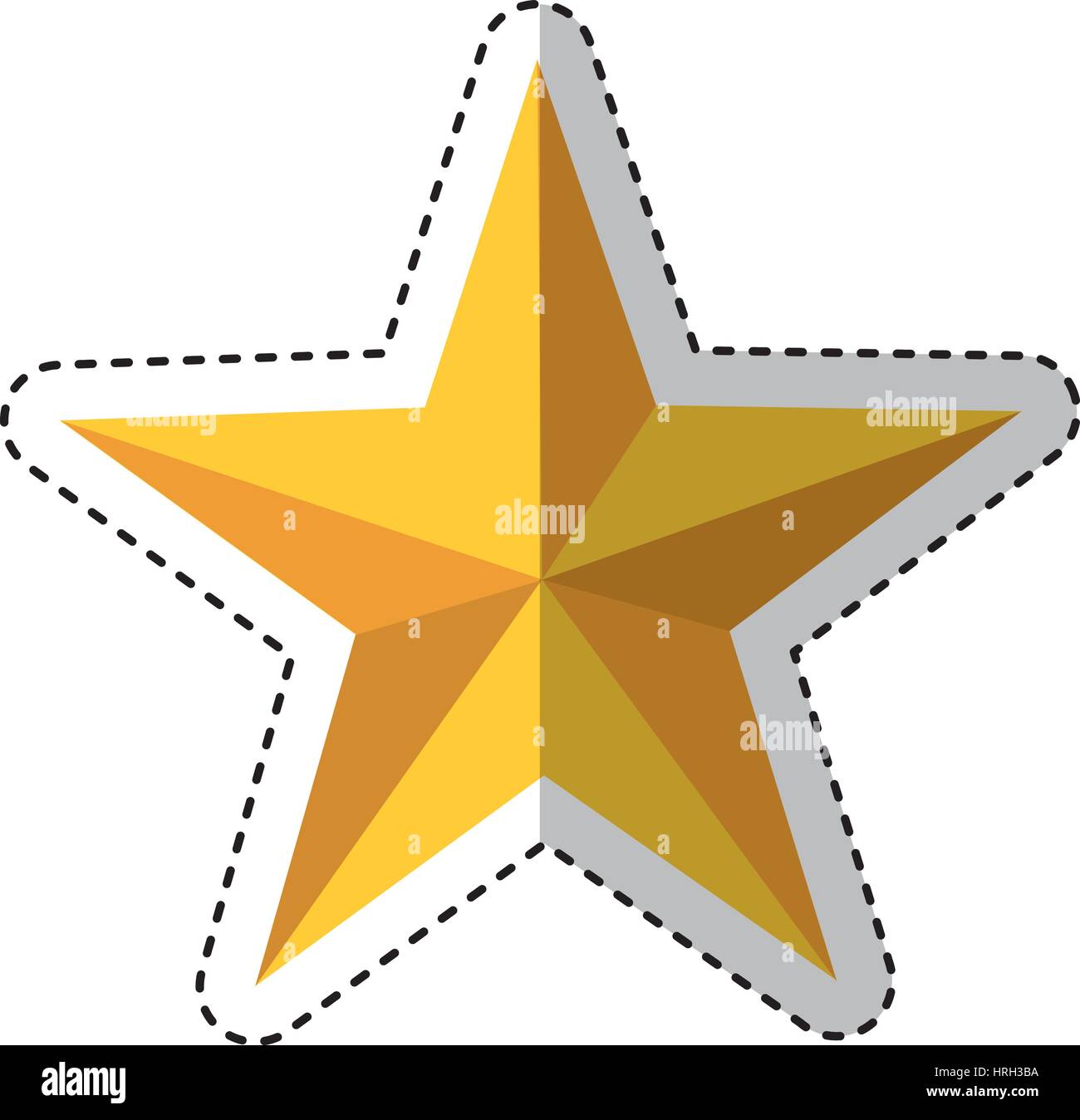 Little star decorative icon hi-res stock photography and images - Alamy