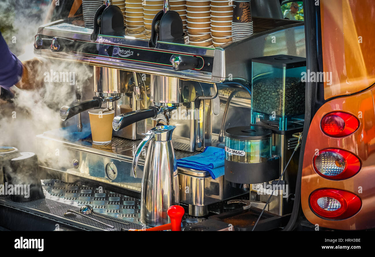Caffe machine hi-res stock photography and images - Alamy