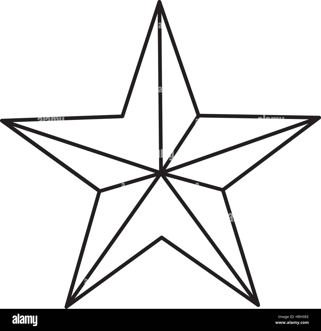 Little star decorative icon hi-res stock photography and images - Alamy