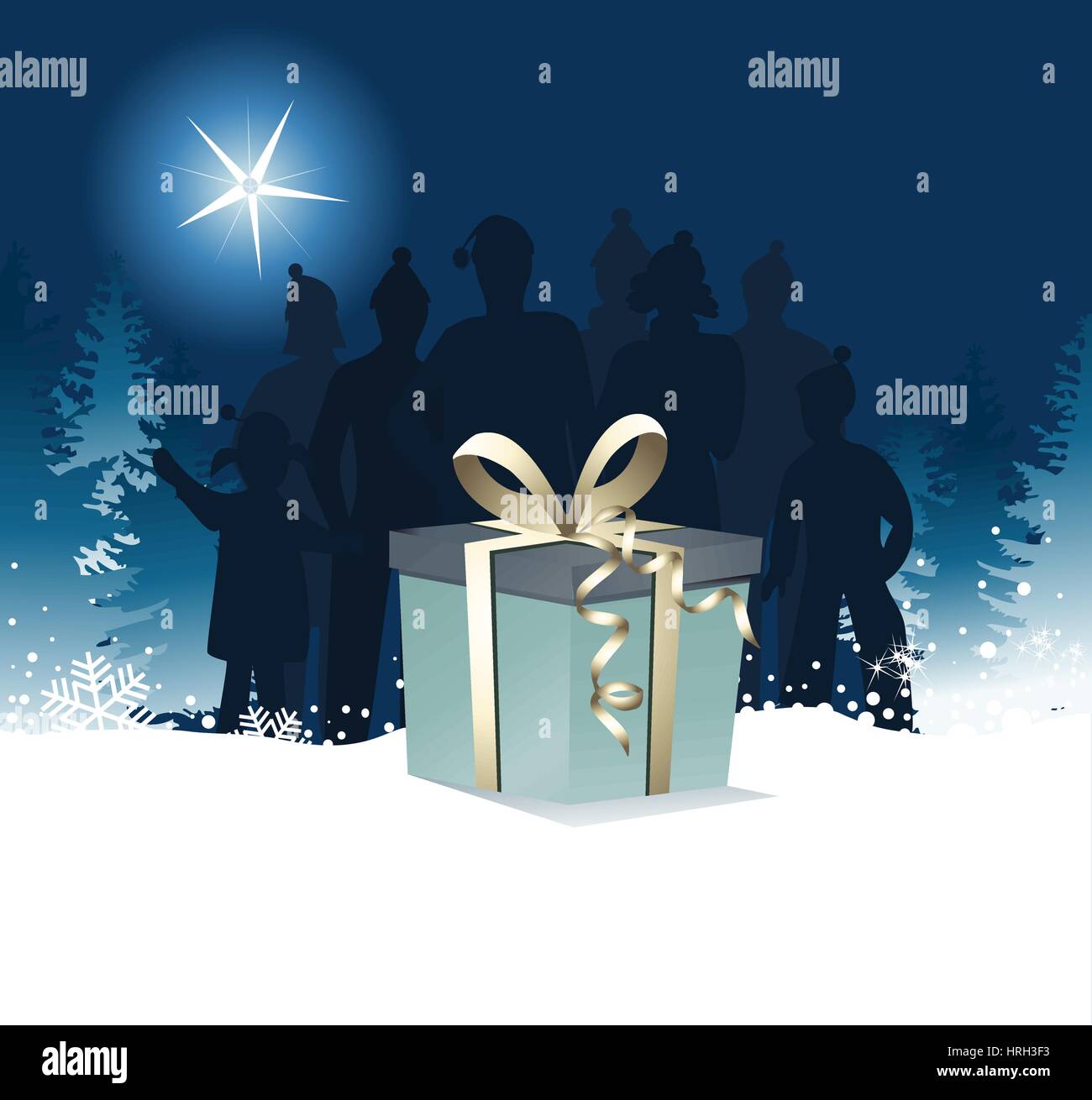 Big bright christmas tree Stock Vector Images - Alamy