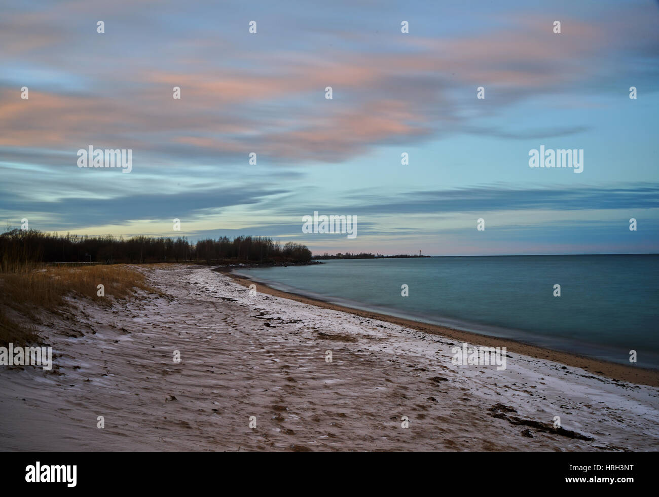 Beautiful long exposure landscape Stock Photo - Alamy