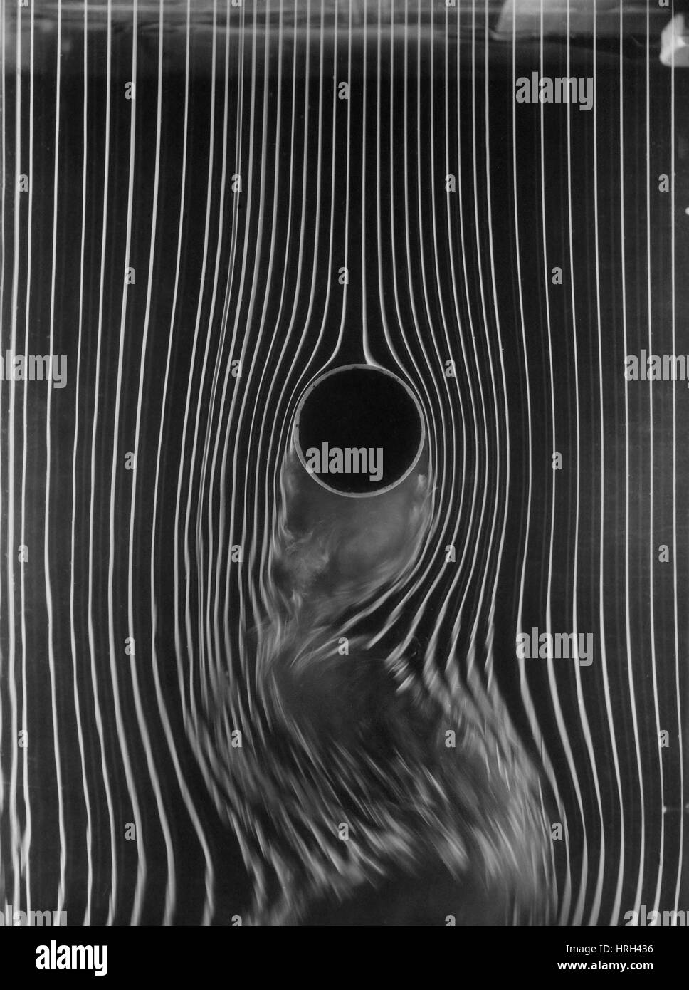 Air Flow Patterns Around Object Stock Photo - Alamy