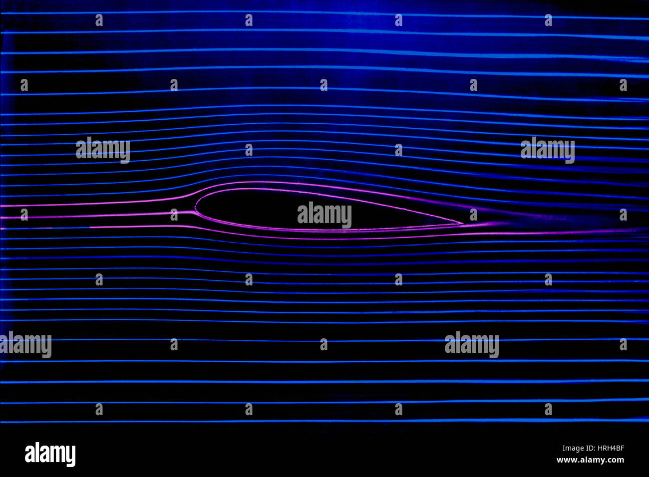 Air flow pattern Stock Photo - Alamy