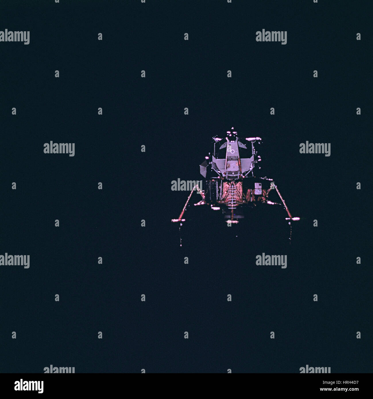 Apollo mission 16 Stock Photo - Alamy