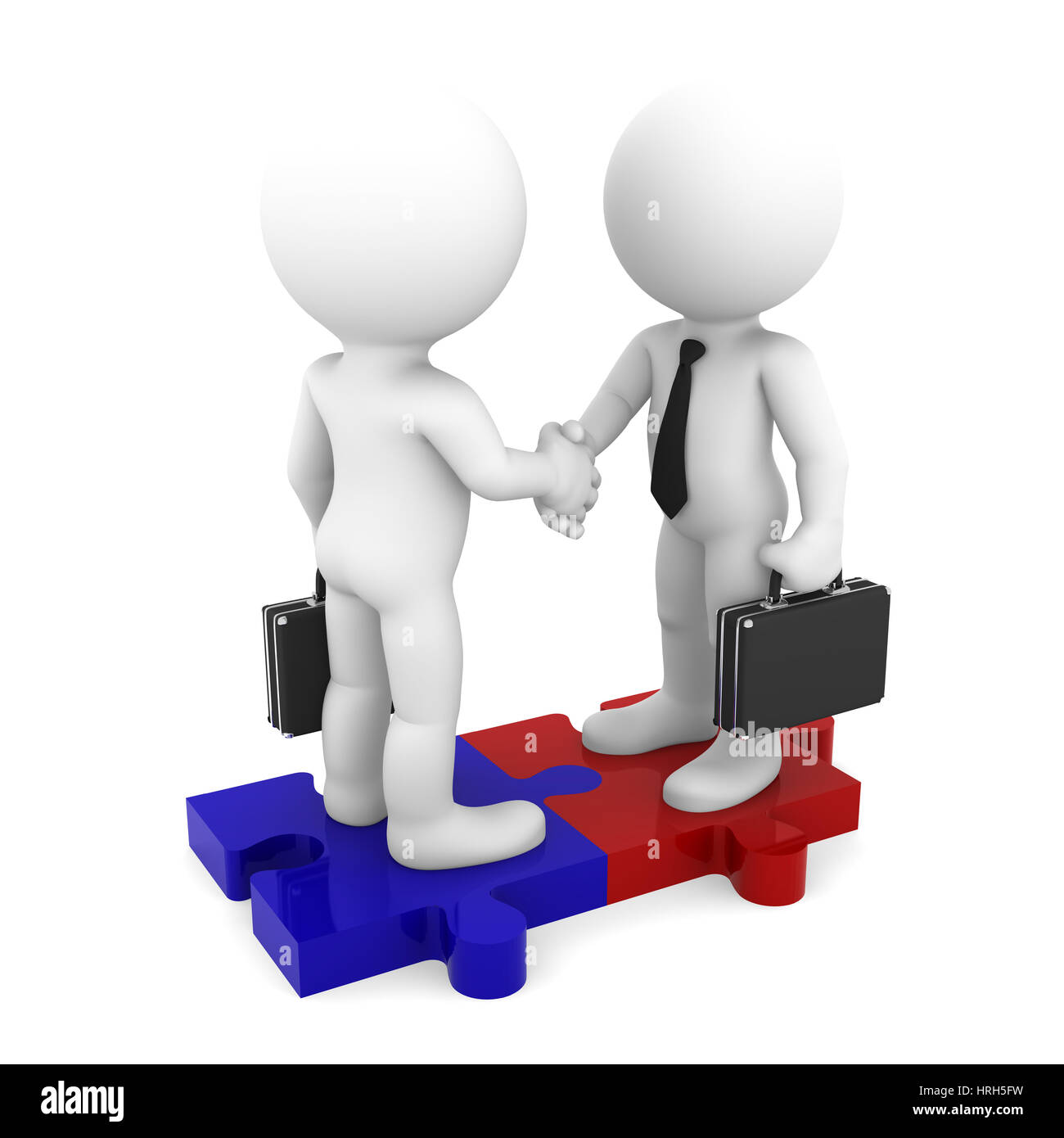 Business Connection. Conceptual business illustration. Isolated on ...
