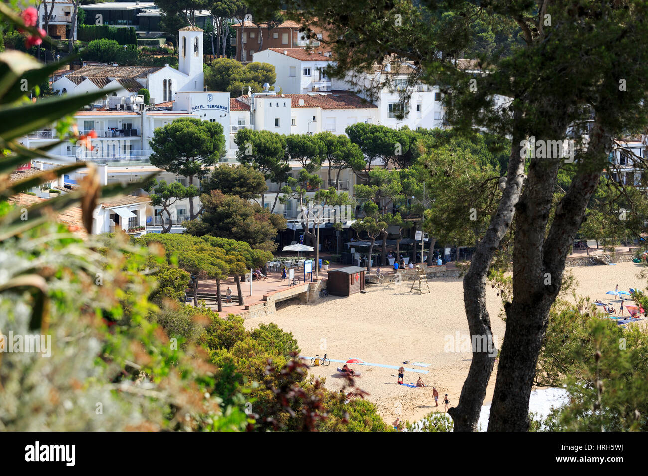 Llafranc beach hi-res stock photography and images - Alamy