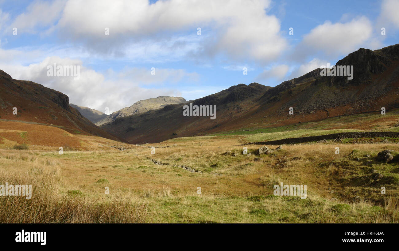 River esk and the esk valley in the lake district hi-res stock ...
