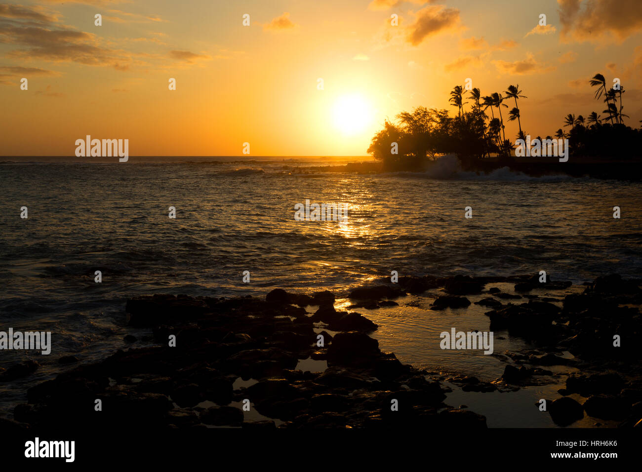 Poipu Beach Sunset High Resolution Stock Photography and Images - Alamy