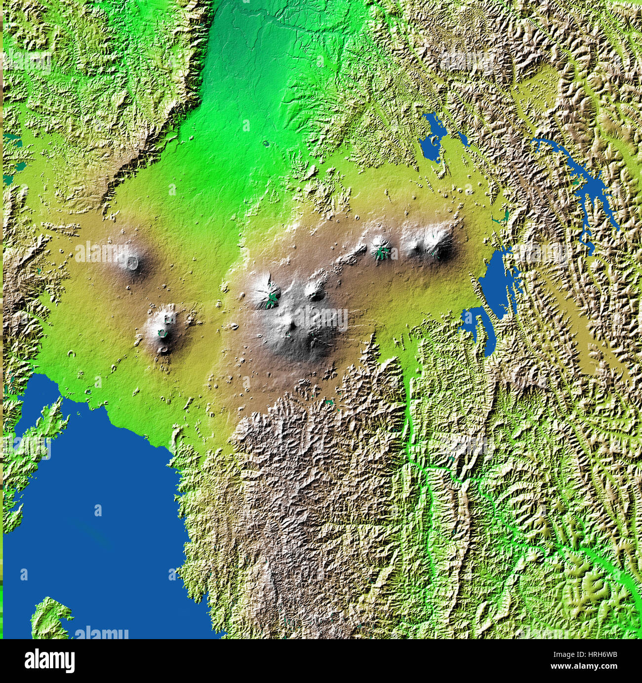 Rift valley africa satellite hi-res stock photography and images - Alamy