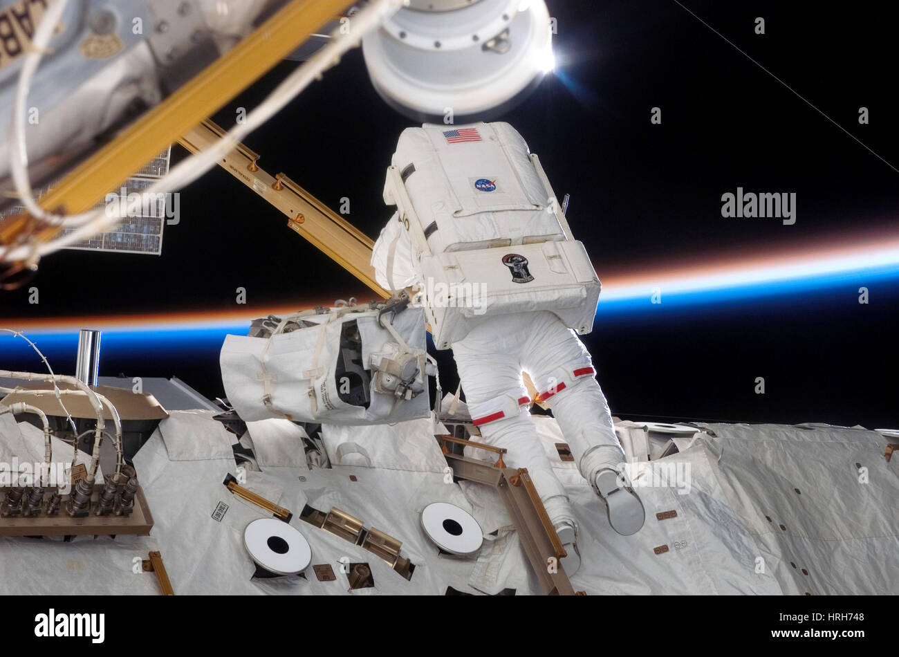Astronaut Jim Reilly Stock Photo - Alamy