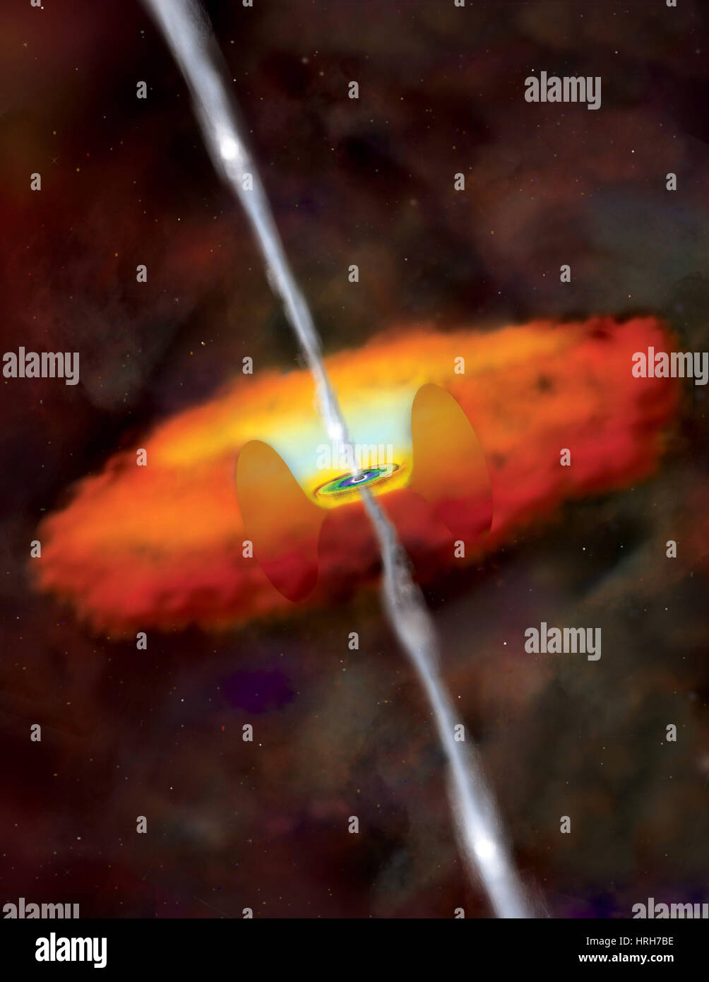 Active galactic nucleus hi-res stock photography and images - Alamy