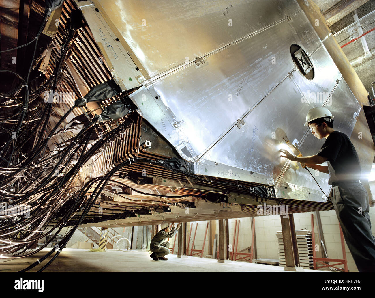 MINOS near detector at Fermilab Stock Photo - Alamy