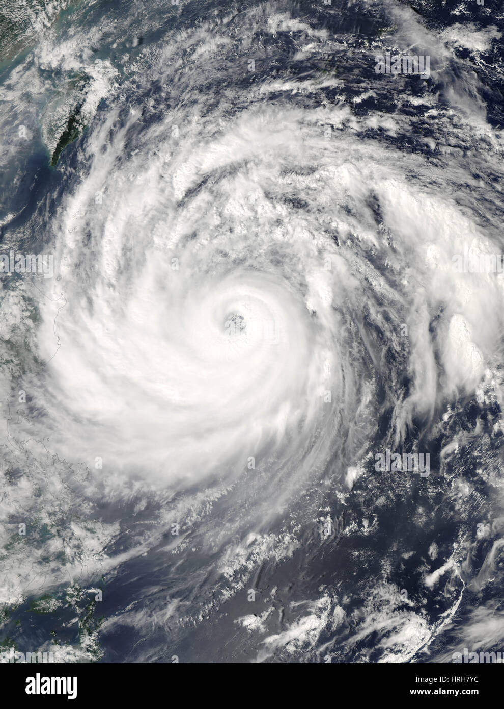 Super typhoon satellite image hi-res stock photography and images - Alamy