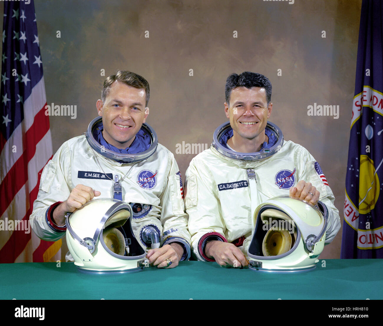 Original Gemini 9 crew Stock Photo - Alamy