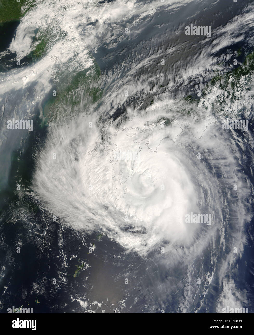 Typhoon satellite japan hi-res stock photography and images - Alamy