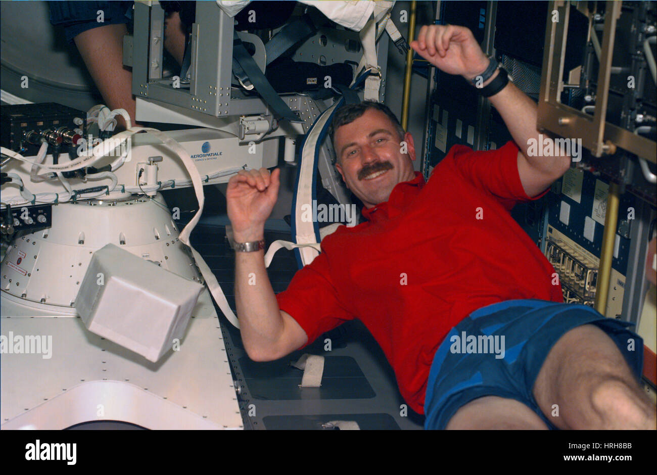 STS-90, Astronaut Williams Aboard Columbia, 1998 Stock Photo - Alamy