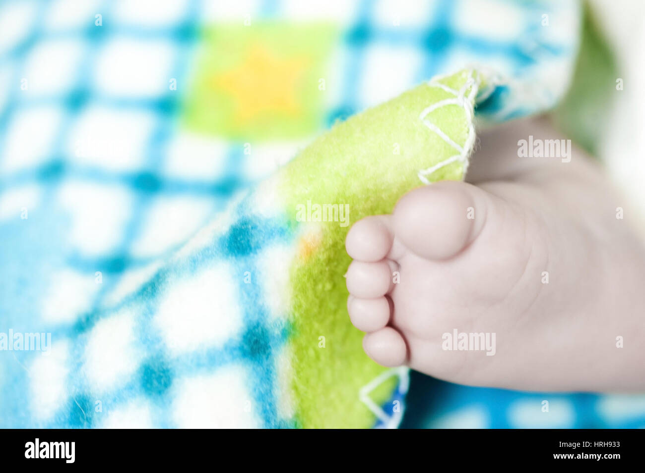 Model released, Babyfuss - baby foot Stock Photo - Alamy