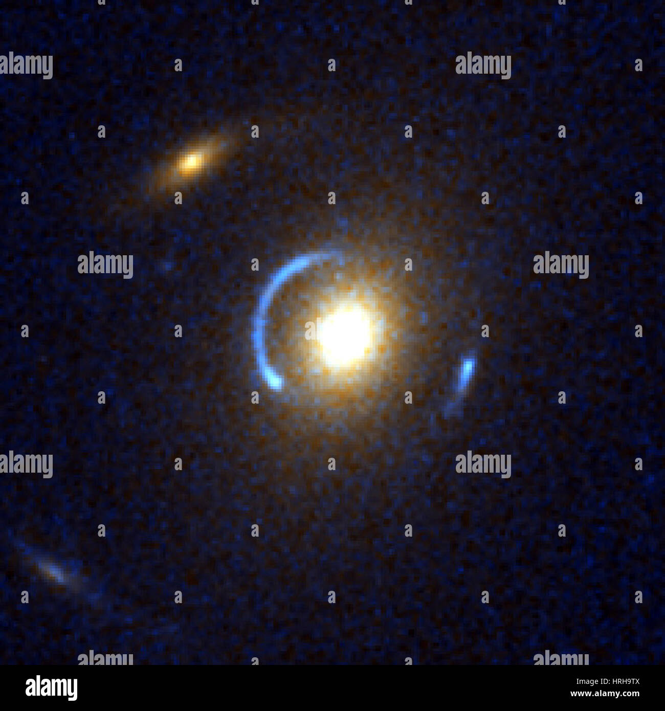 Galactic Gravitational Lensing Stock Photo - Alamy