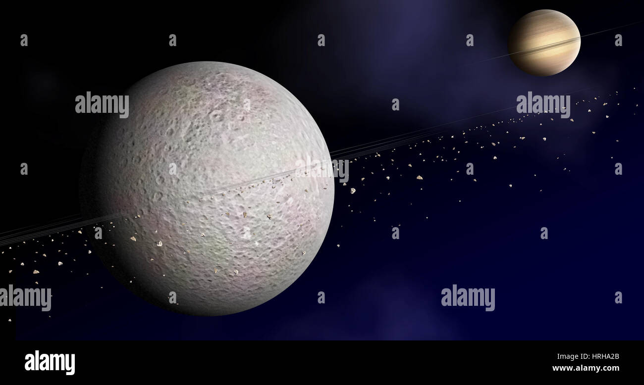 Rings of rhea hi-res stock photography and images - Alamy