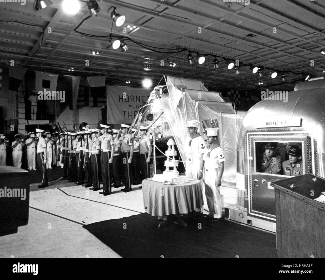Apollo 11 Crew, Quarantine, 1969 Stock Photo - Alamy