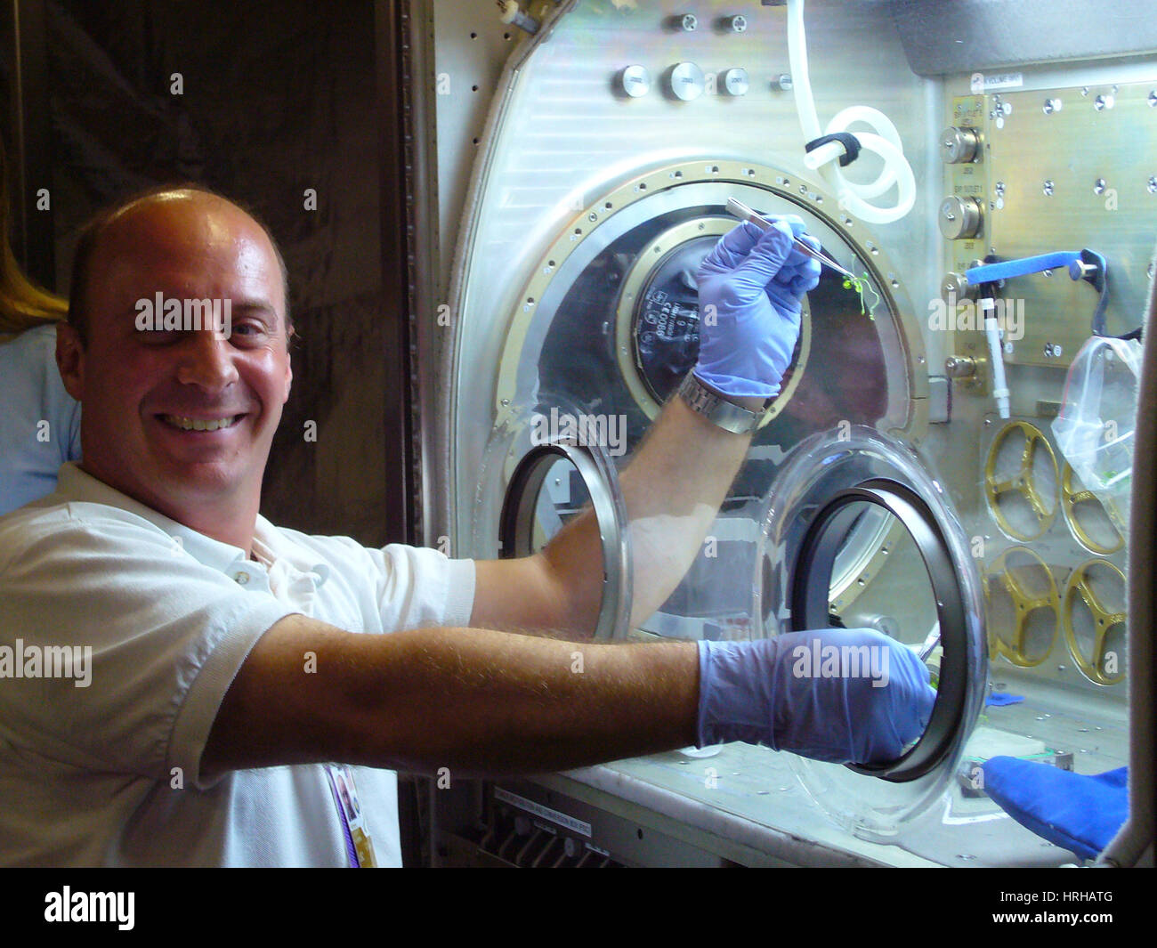 Microgravity Sciences Glovebox Stock Photo - Alamy