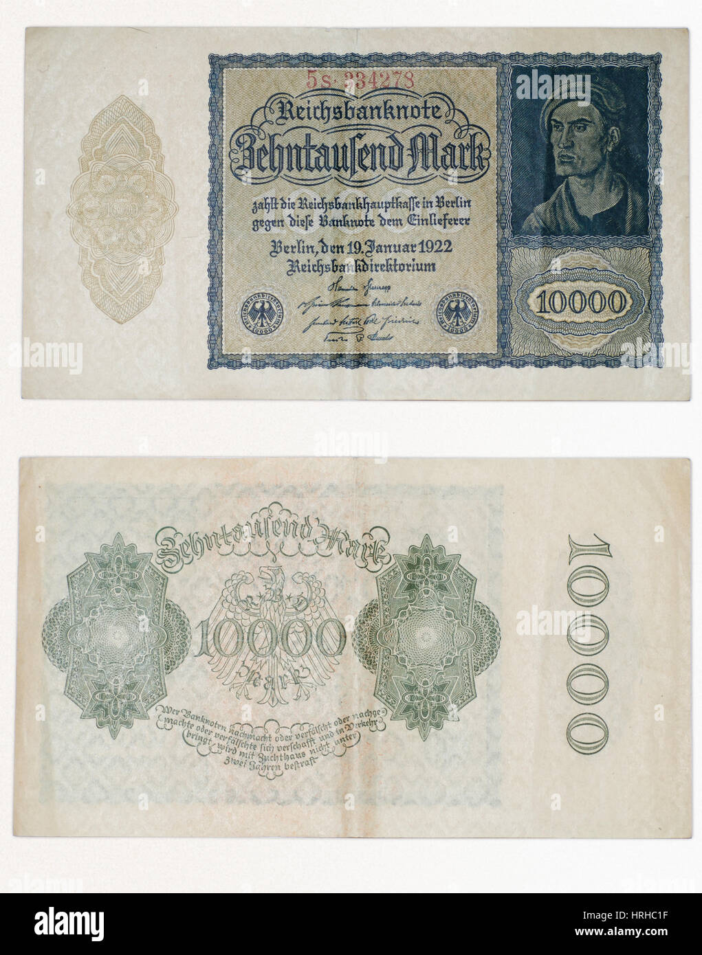 German Money Inflation High Resolution Stock Photography and Images - Alamy