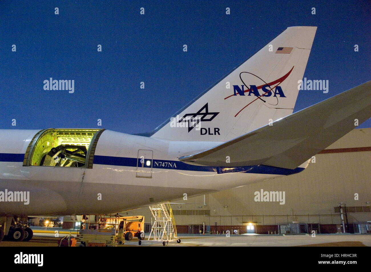 SOFIA Flying Observatory Stock Photo - Alamy