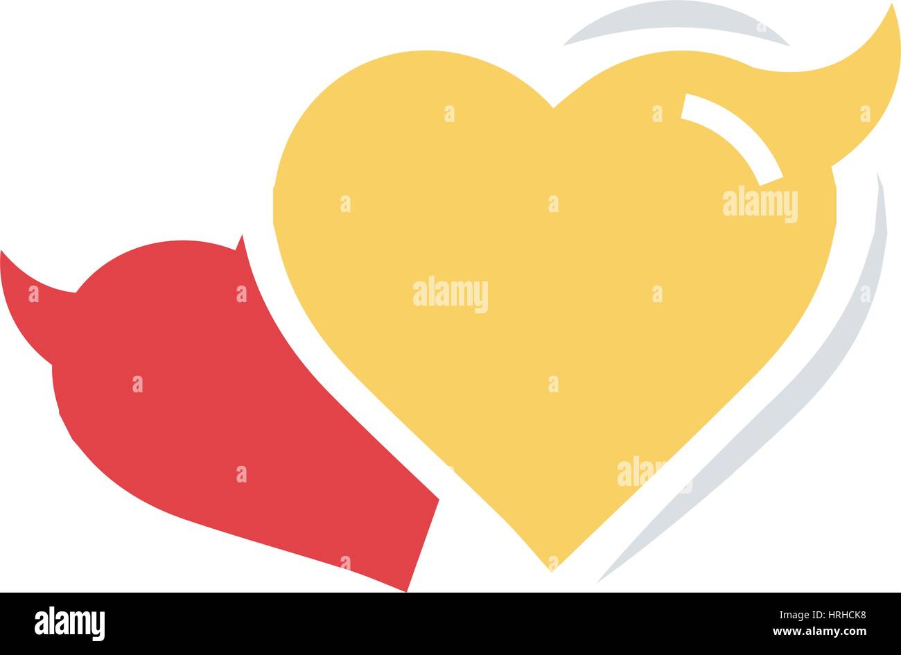Lover demon Stock Vector Images - Alamy