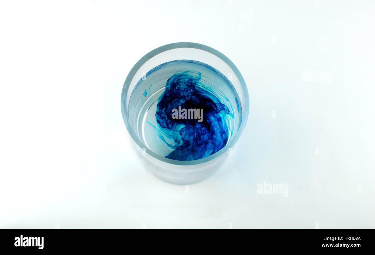 Dye in Water, 4 of 5 Stock Photo - Alamy