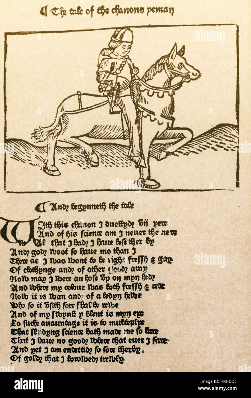 Canterbury tales hi-res stock photography and images - Alamy