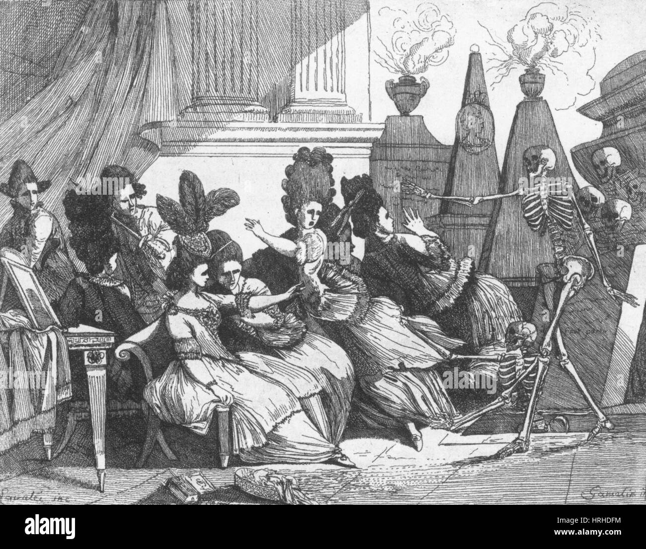 Danse macabre hi-res stock photography and images - Alamy