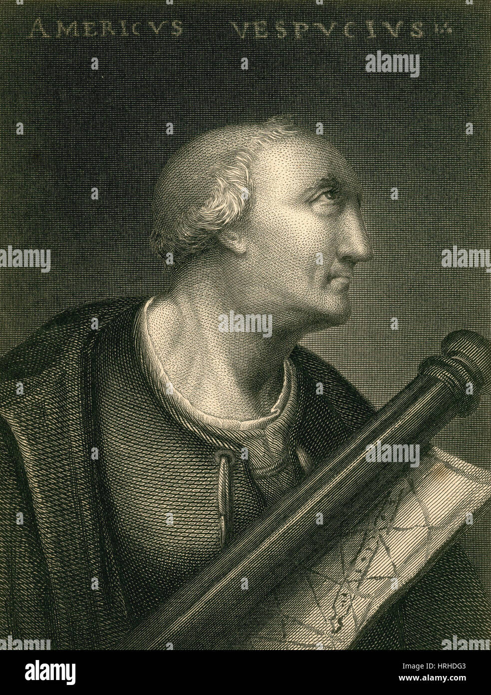 Amerigo Vespucci, Italian Explorer Stock Photo - Alamy