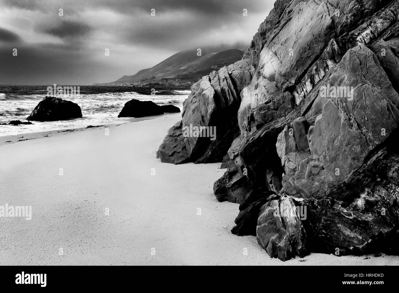 Garrapata Beach State Park, Big Sur, California Stock Photo - Alamy