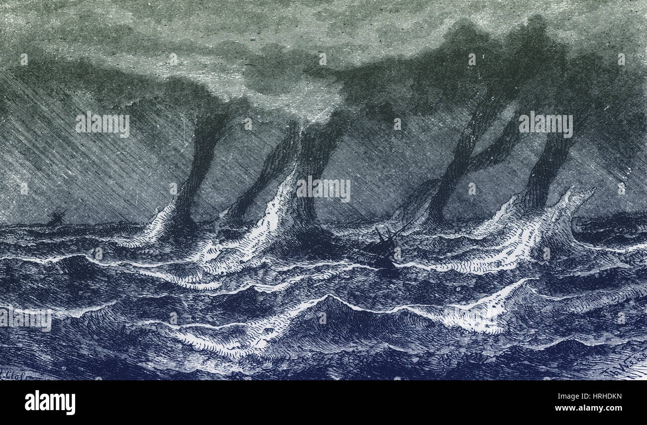 Waterspouts hi-res stock photography and images - Alamy