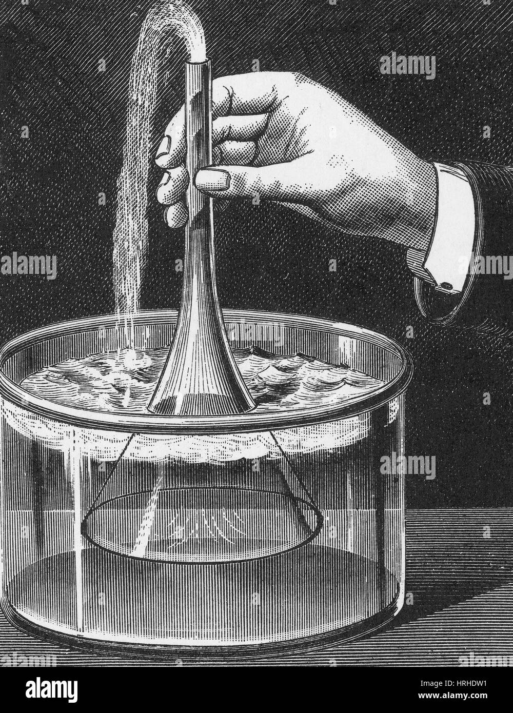 Demonstration of Vacuum Stock Photo - Alamy