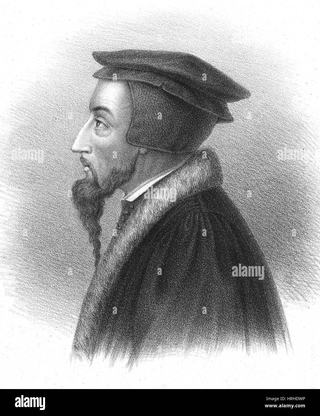 John calvin calvin Black and White Stock Photos & Images - Alamy