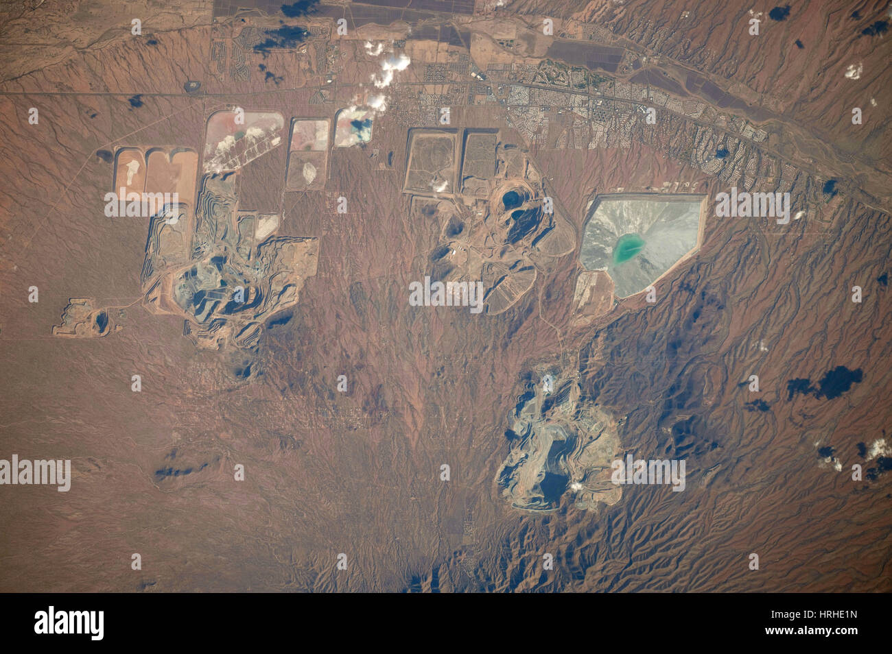 Open Pit Mines, Southern Arizona Stock Photo - Alamy