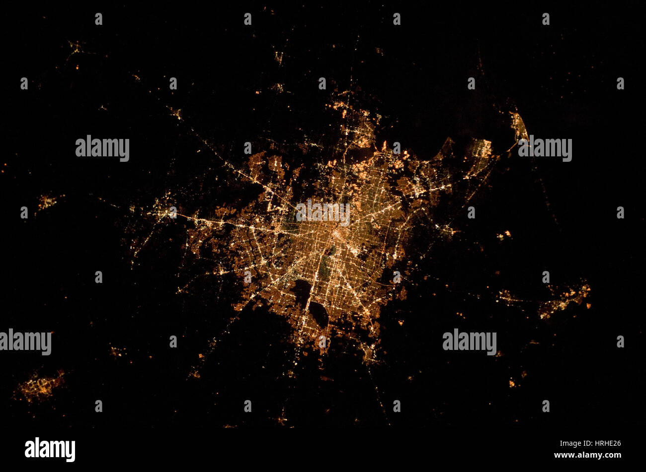 U s satellite image night hi-res stock photography and images - Alamy