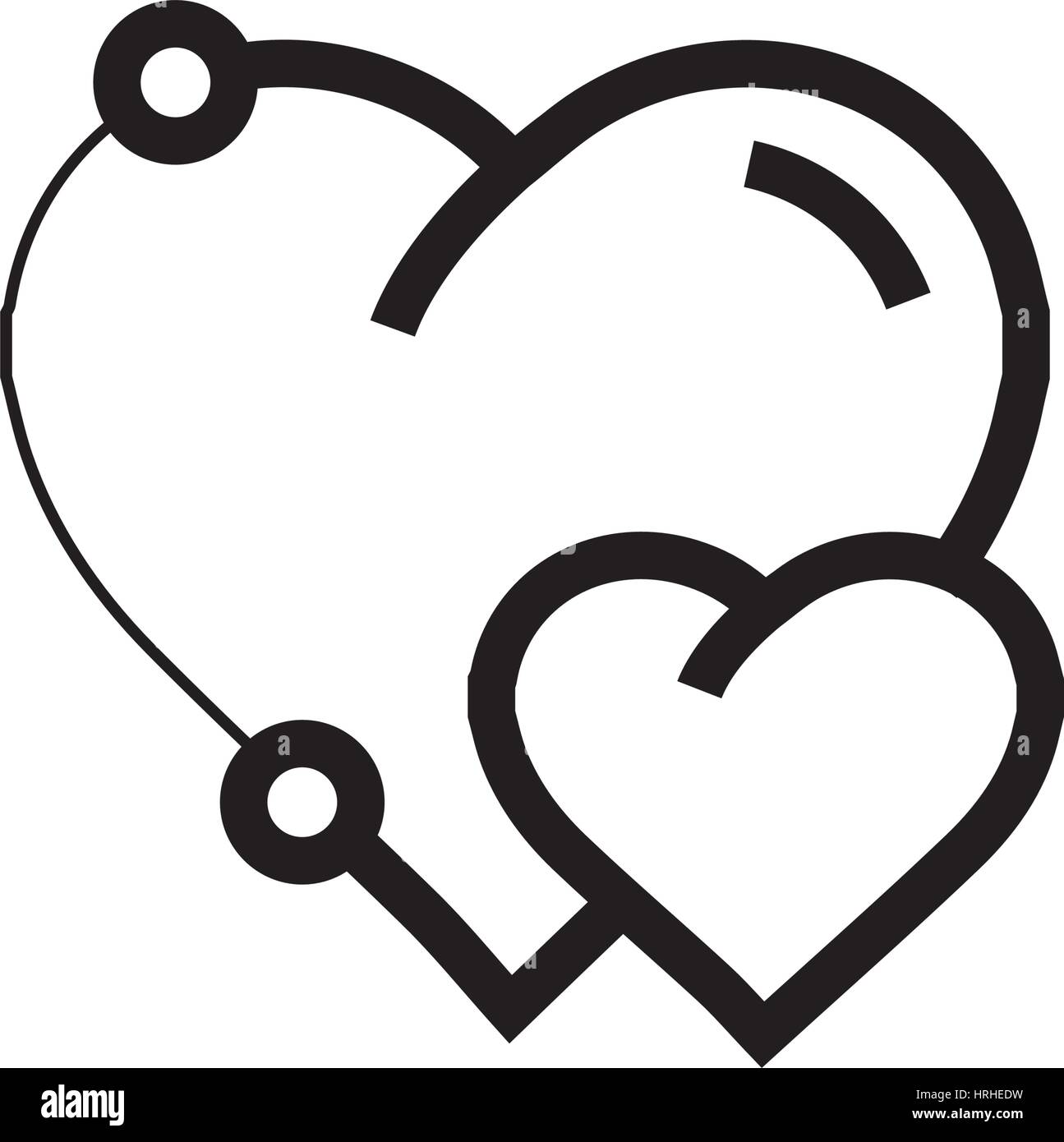 Heart pen Cut Out Stock Images & Pictures - Alamy