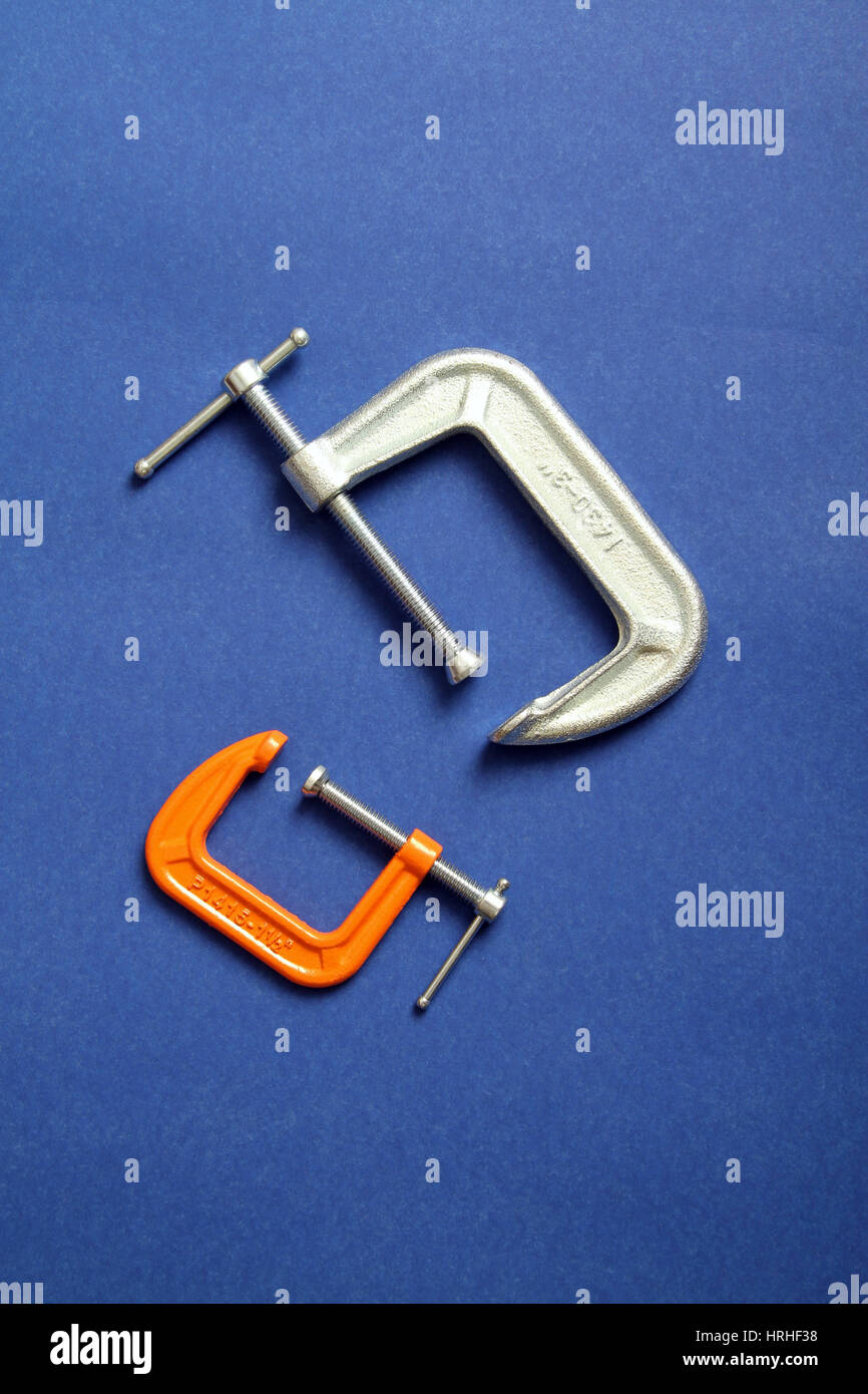 Metal clamps hi-res stock photography and images - Alamy