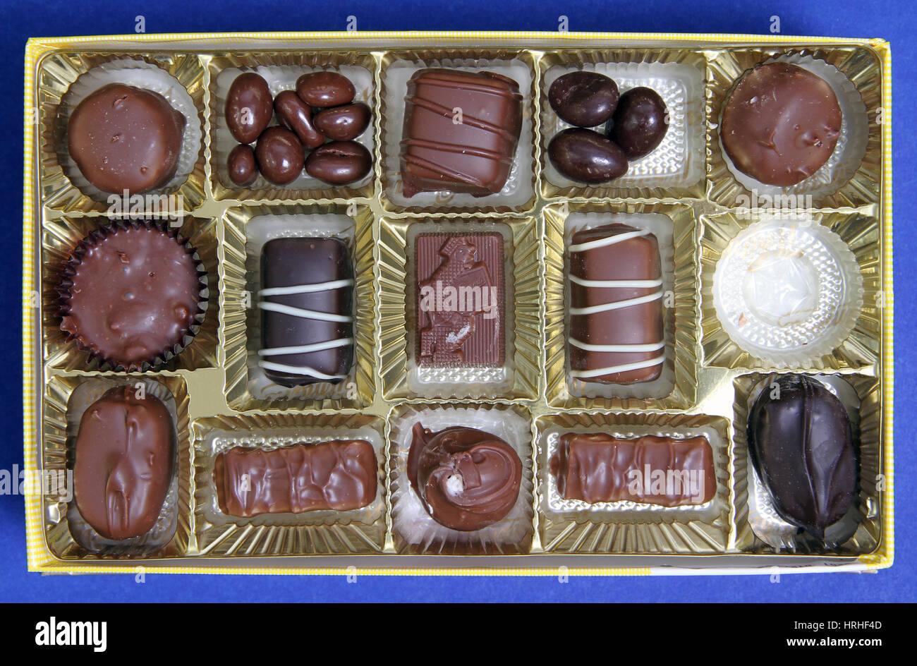 Box of Chocolates Stock Photo - Alamy