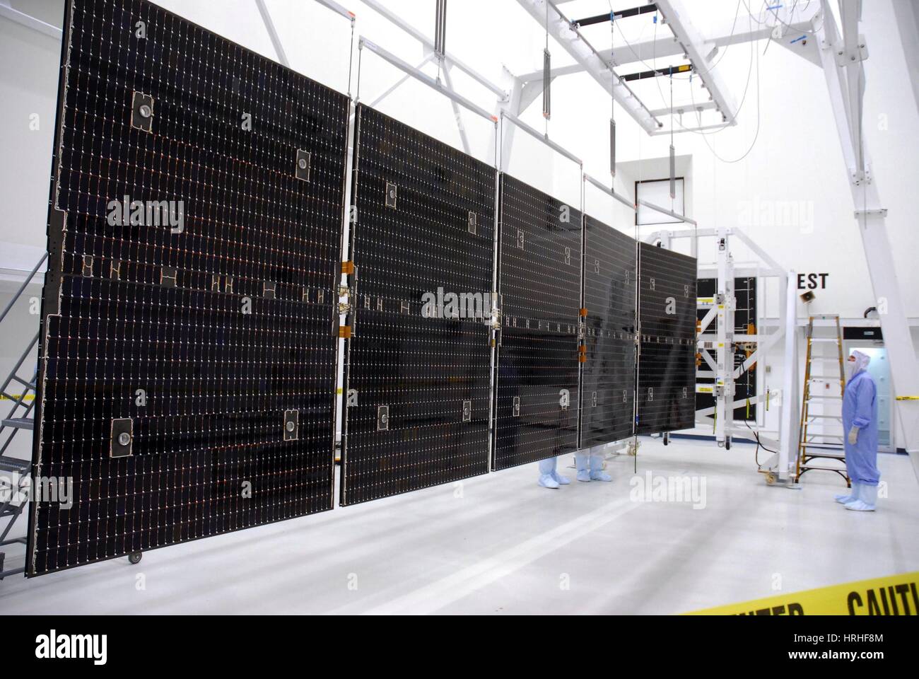 Dawn Spacecraft Solar Panels Stock Photo - Alamy