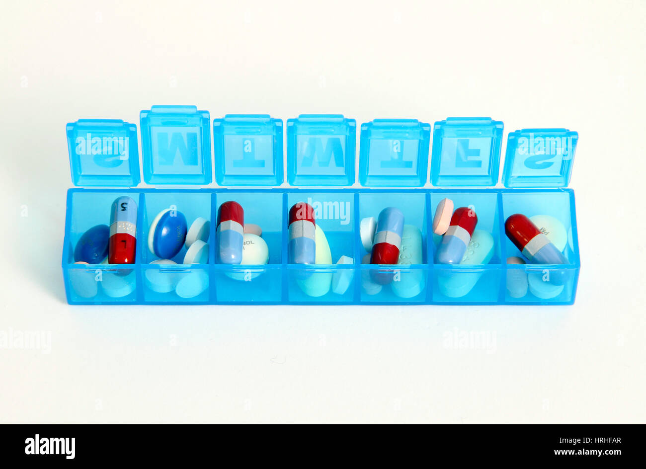 Medical pill box tablet doses hi-res stock photography and images - Alamy