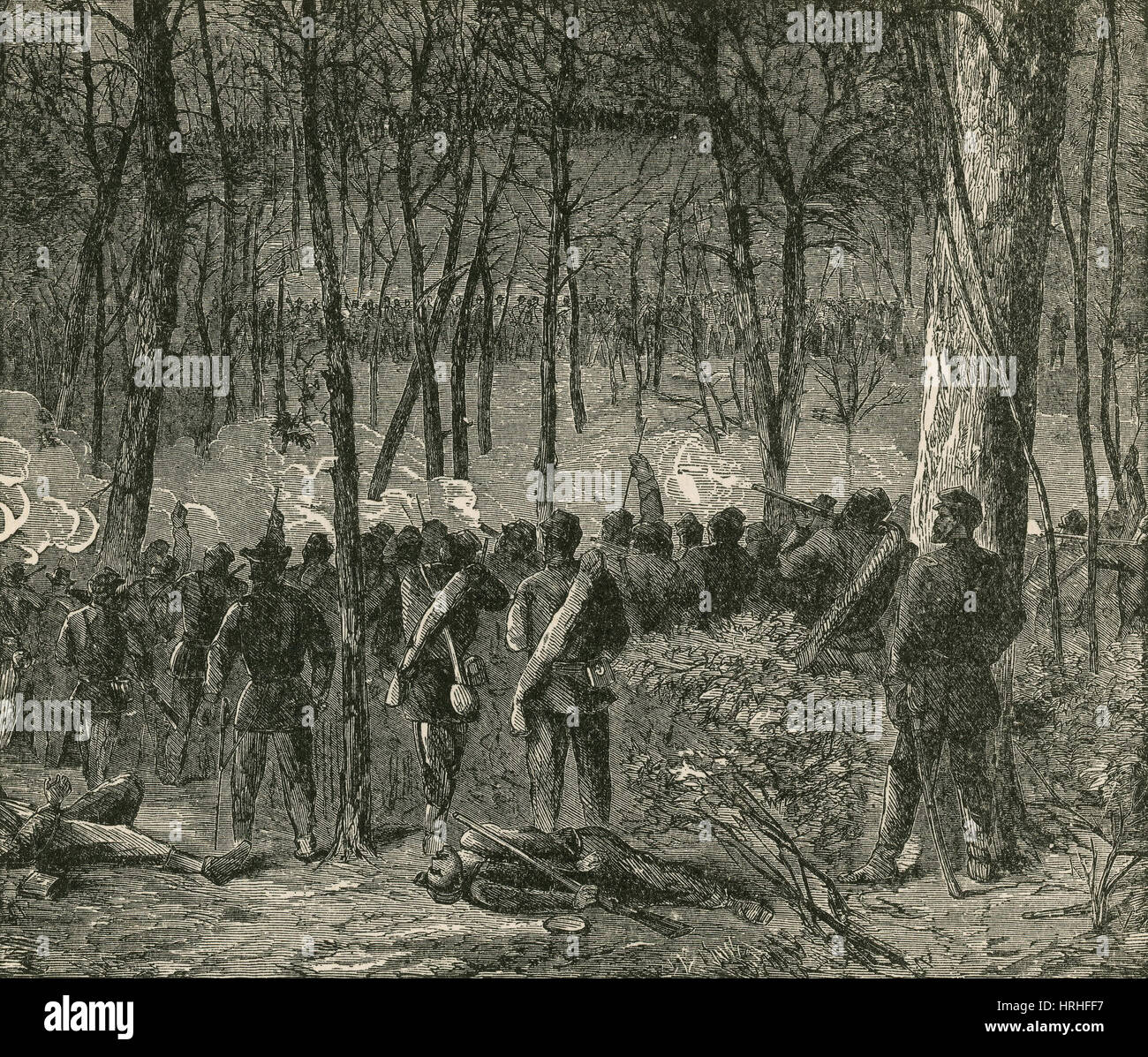 Battle of the wilderness hi-res stock photography and images - Alamy